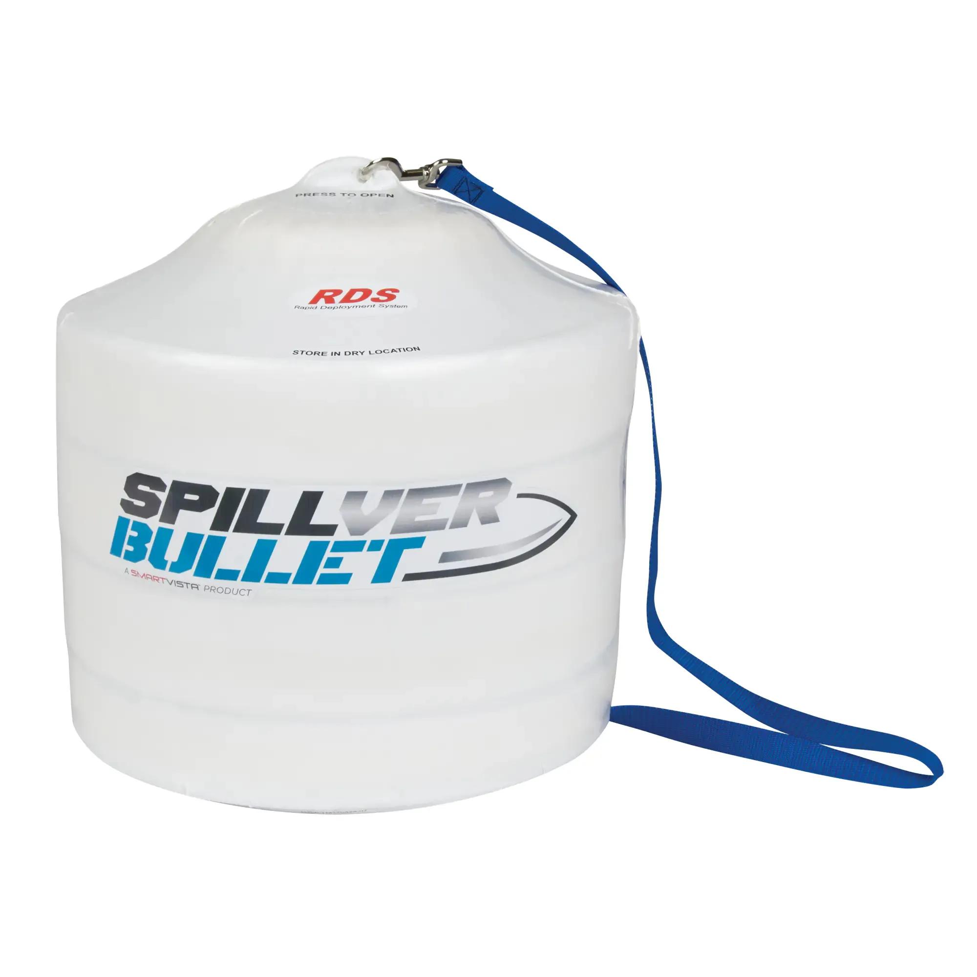 SCN SGC509 | Spillver Bullet™ Hazmat Boom, Hazmat, 50' L x 5" W, 14 gal ...