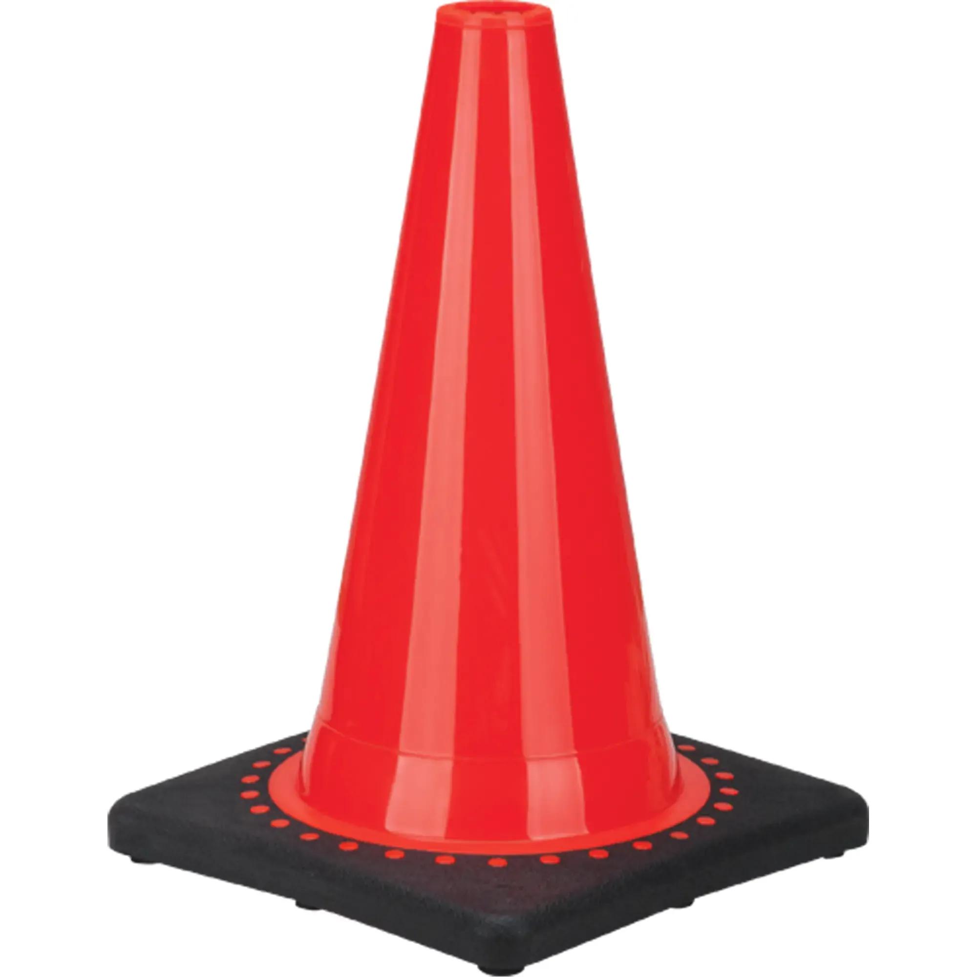 SCNSEB768 | Premium Traffic Cones, 12", Orange | Traction.com