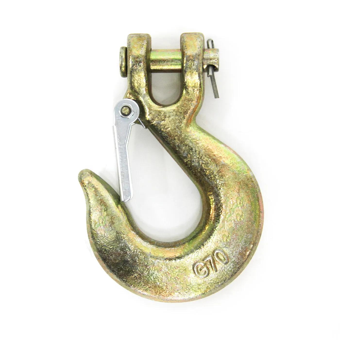 FRC 413225 | 3/8" sling hook with latch 4700 lbs grade 70 | Traction.com