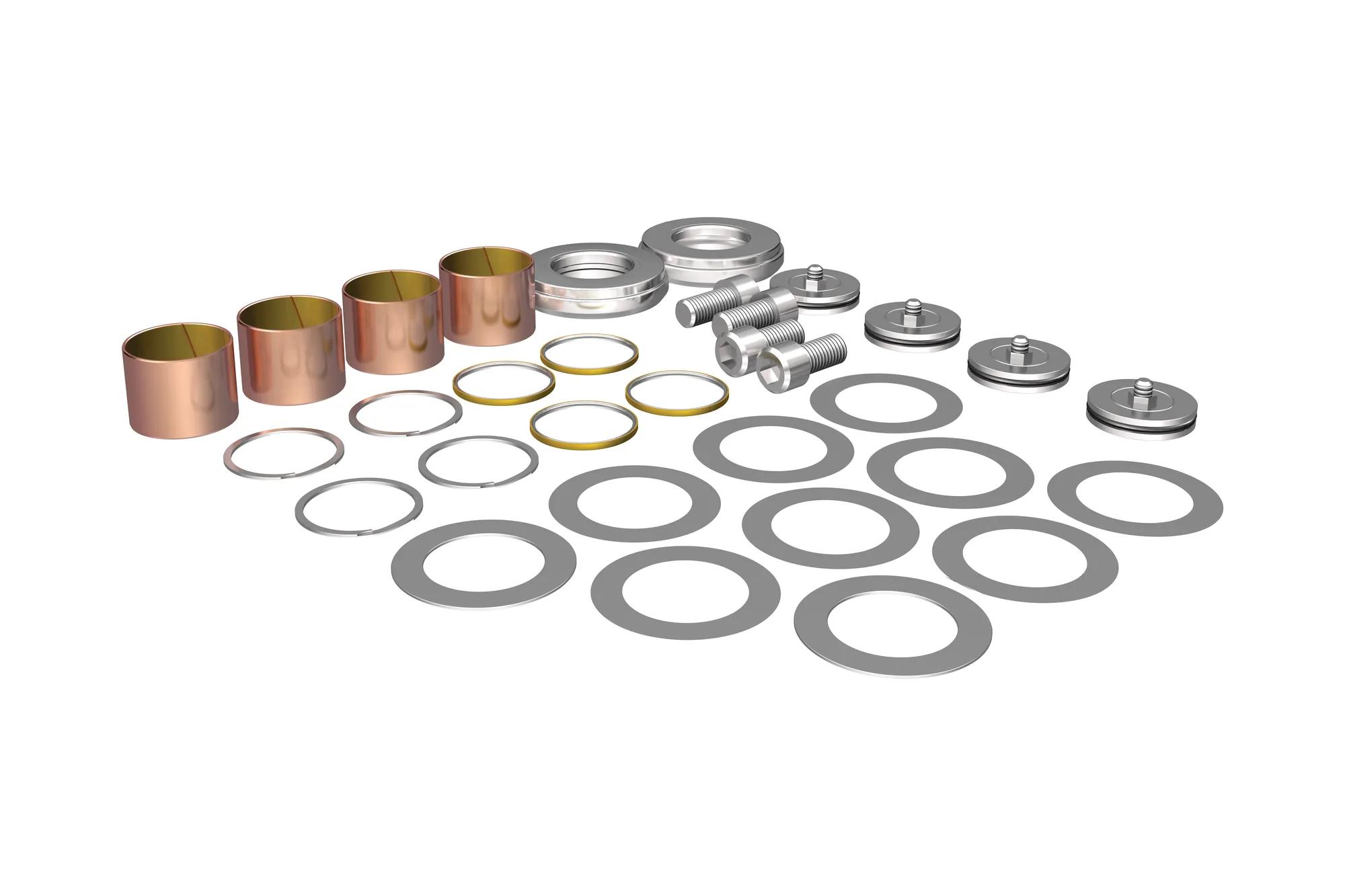 HEN 060961040 | Kingpin Bushing and Thrust Bearing Service Kit for ...