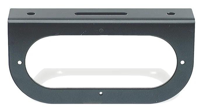 GRO 43362 | Bracket, Oval 5289 Series, 90 Deg Angle, Steel, Black, 6 1/ ...