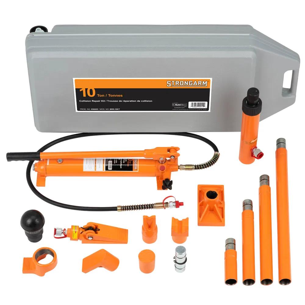 STR 030205 | Strongarm 10 Ton Heavy Duty Chrome Plated Body Repair Kit ...