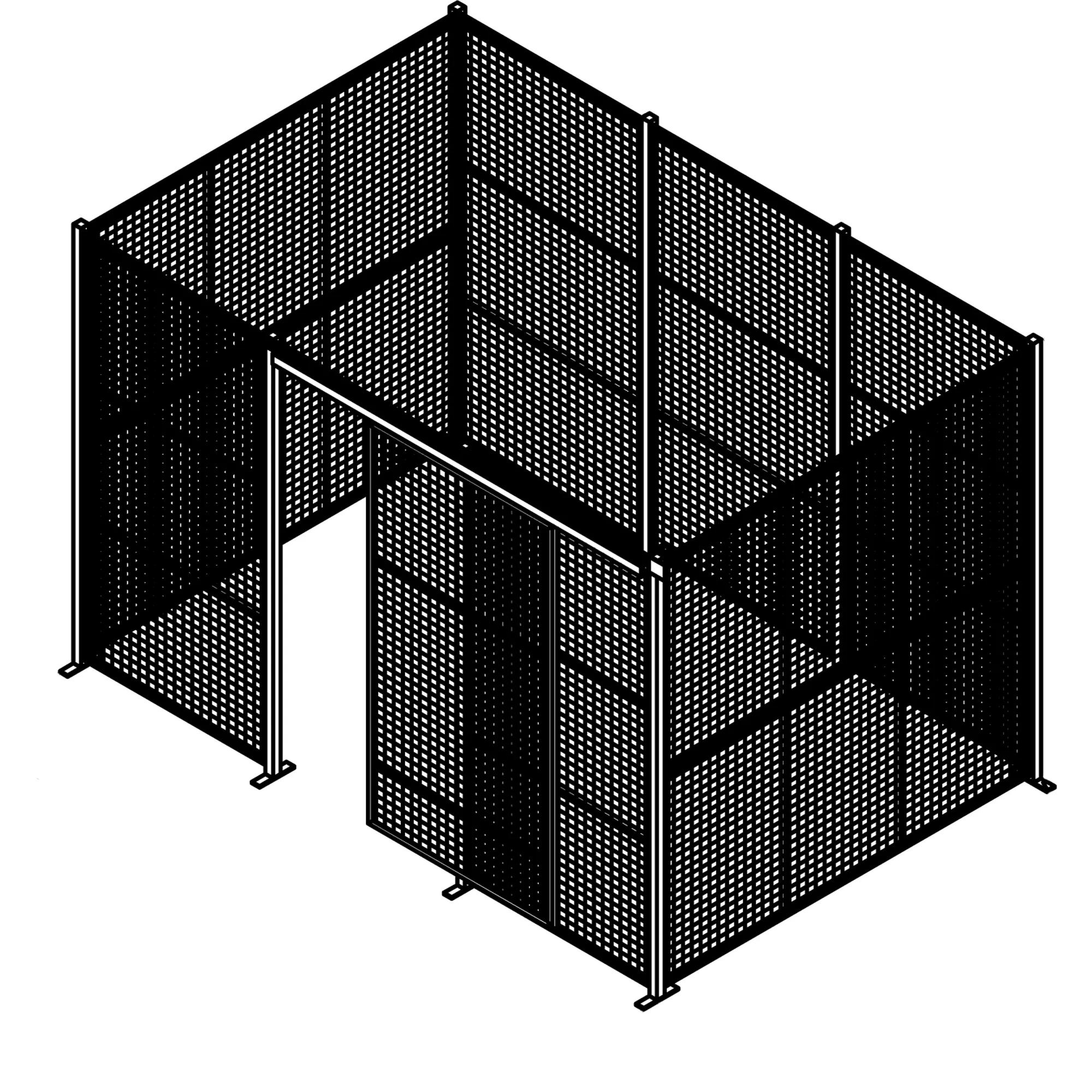 SCN KD100 | Wire Mesh Partition Kits Each | Traction.com