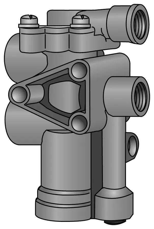 MID KN34070 | Air Brake Valves / Tractor Protection - New - H/D Truck ...