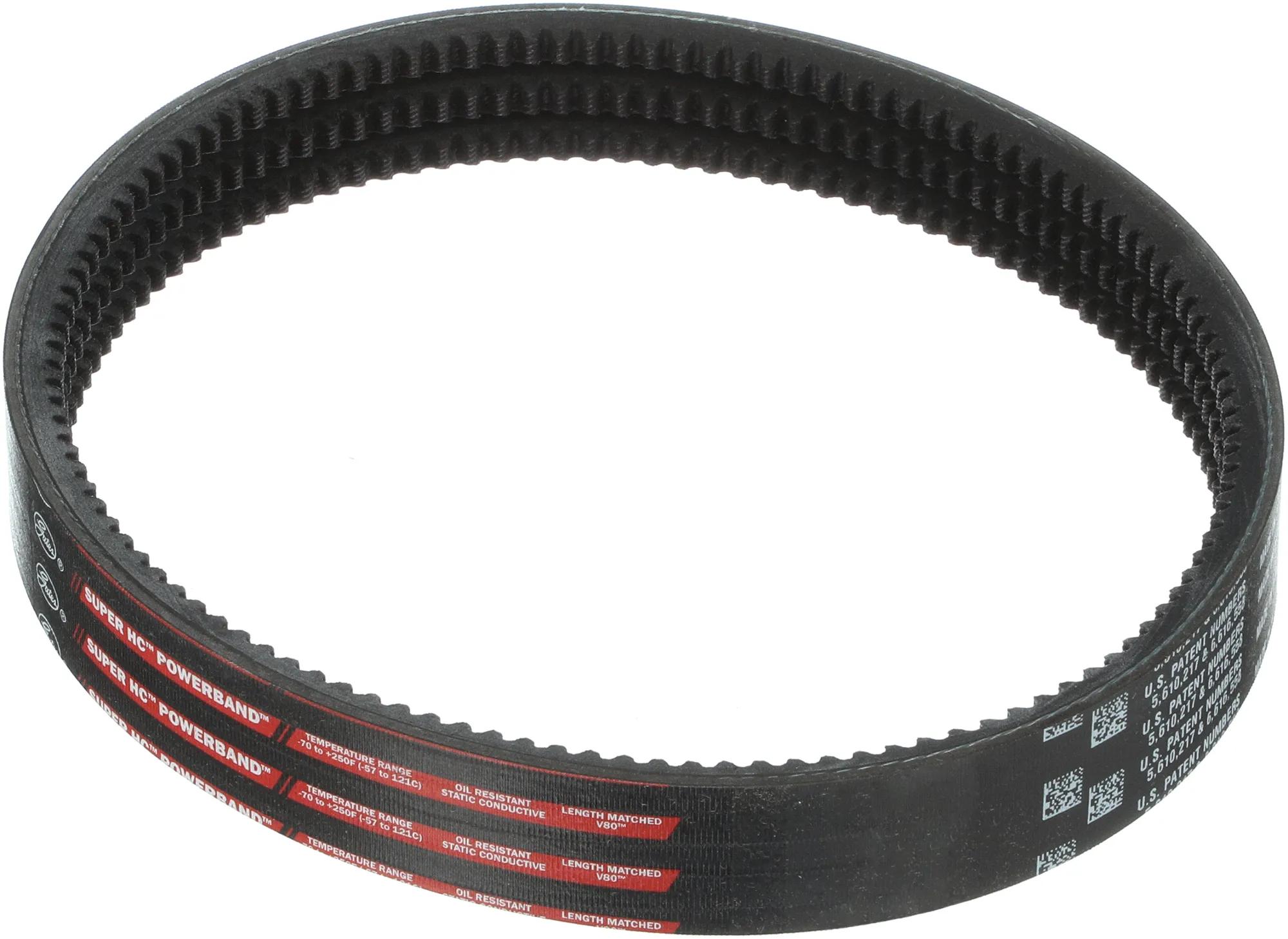 GAT 33VX450 | Narrow Section Molded Notch V-Belt, W: 1-1/8 in ...