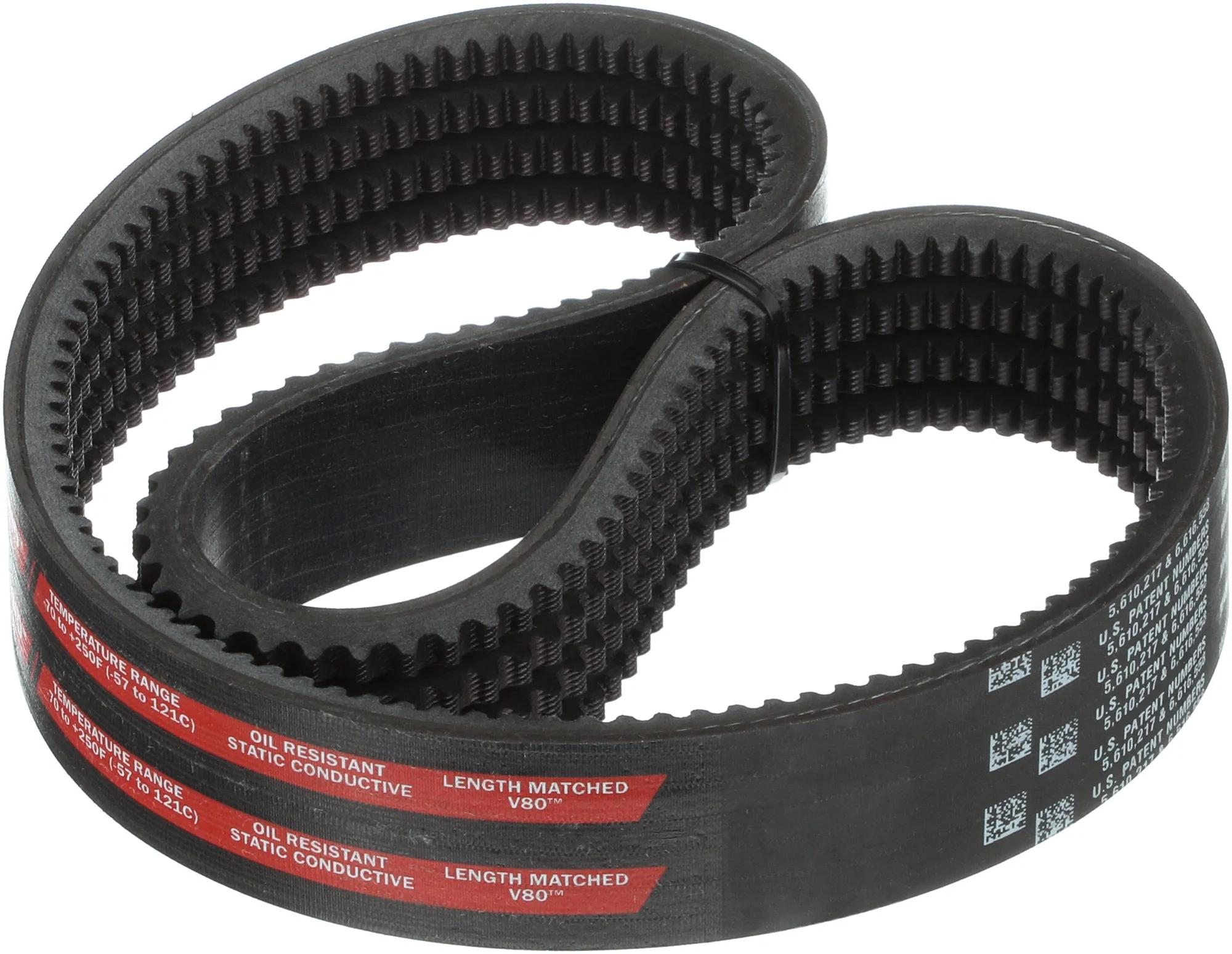 GAT 43VX280 | Narrow Section Molded Notch V-Belt, W: 1-1/2 in ...