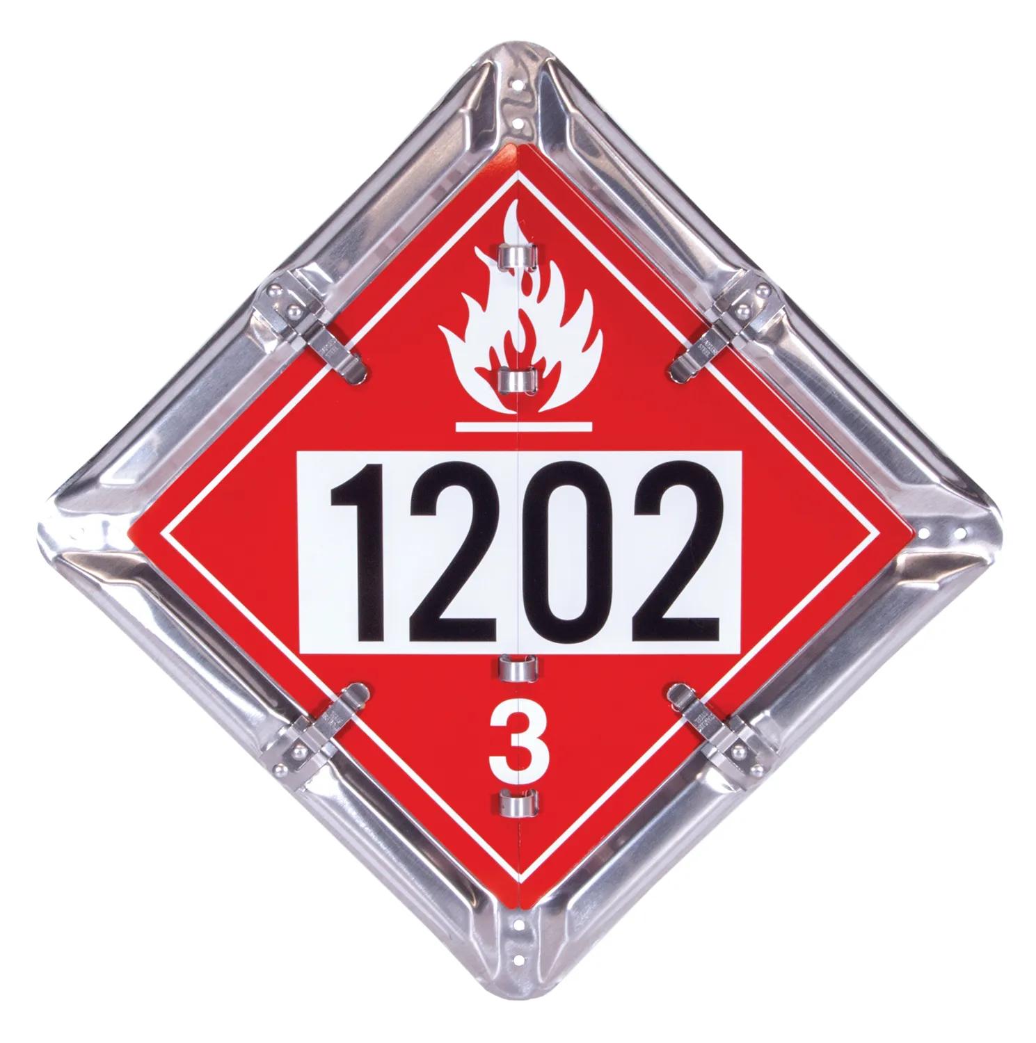 INM FC4020AL | Panneau réversible de carburant Classe 3 UN 1202 ...